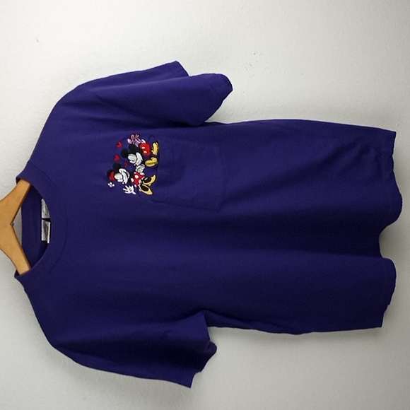 Disney | Tops | Vintage Disney Store Embroidered Mini And Mickey Mouse ...